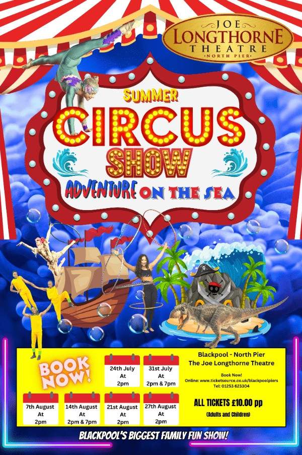 SUMMER CIRCUS SHOW BLACKPOOL